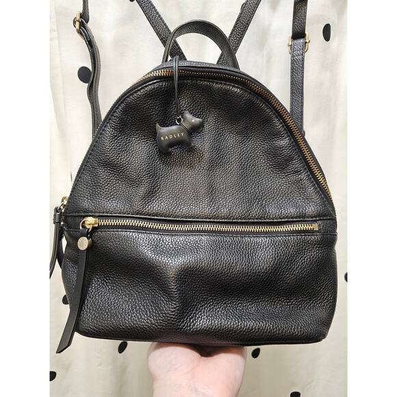 RADLEY LONDON | Bags | Radley London Fountain Road Black Leather Mini ...